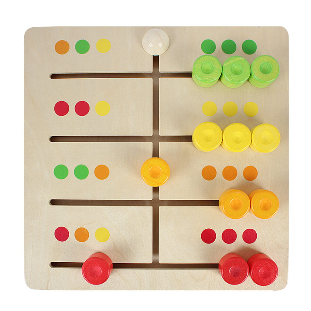Color & Shape Puzzle Game Fun & Educational Sliding Logic Puzzle